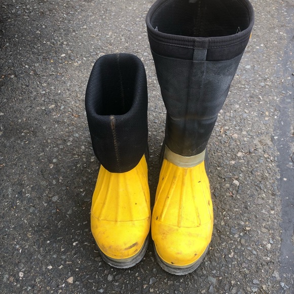 Bogs | Shoes | Bogs Journeyman 524260 Mens Black Yellow Rubbernylon ...